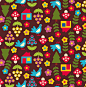 Repeat Pattern Characters by Stephanie Hinton, via Behance