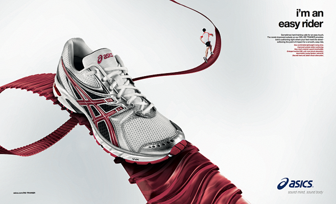 Asics | Print Advertising : Working freelance at Woedend, we developed ...