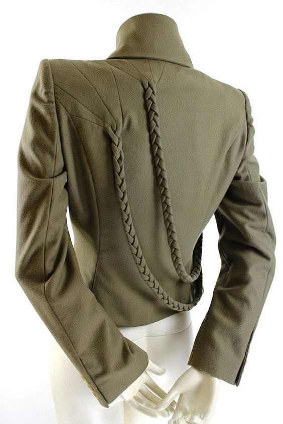 Alexander McQueen A/W 2001 'What a Merry Go Round' Runway Jacket For ...