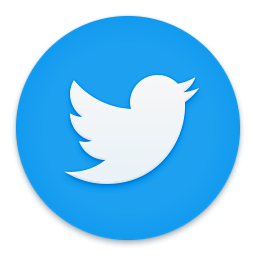 Twitter for Mac OS X #App# #icon# #图标# #Logo# #扁平# 采集@GrayKam