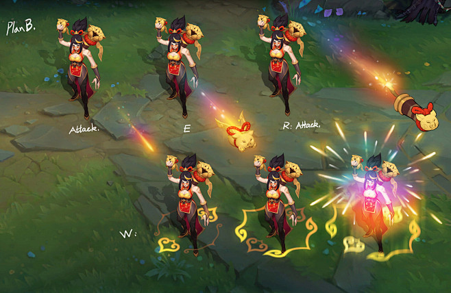 Firecracker Vayne concept art, Citemer Liu : I got the privilege to ...