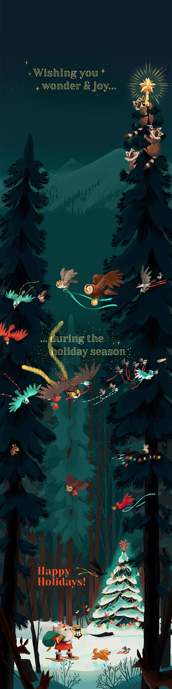Christmas Card on Behance