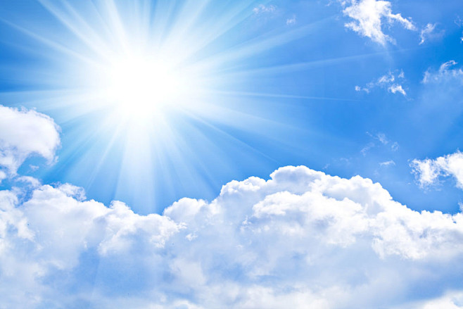 光芒四射的太阳和云朵 图片素材(编号:20140330075214)-天空云彩-自然景观-图片素材 - 淘图网 taopic.com