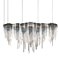 Verga chandelier by Wired Custom Lighting