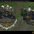 Azir Sand Soldier Concept Art by Yideth