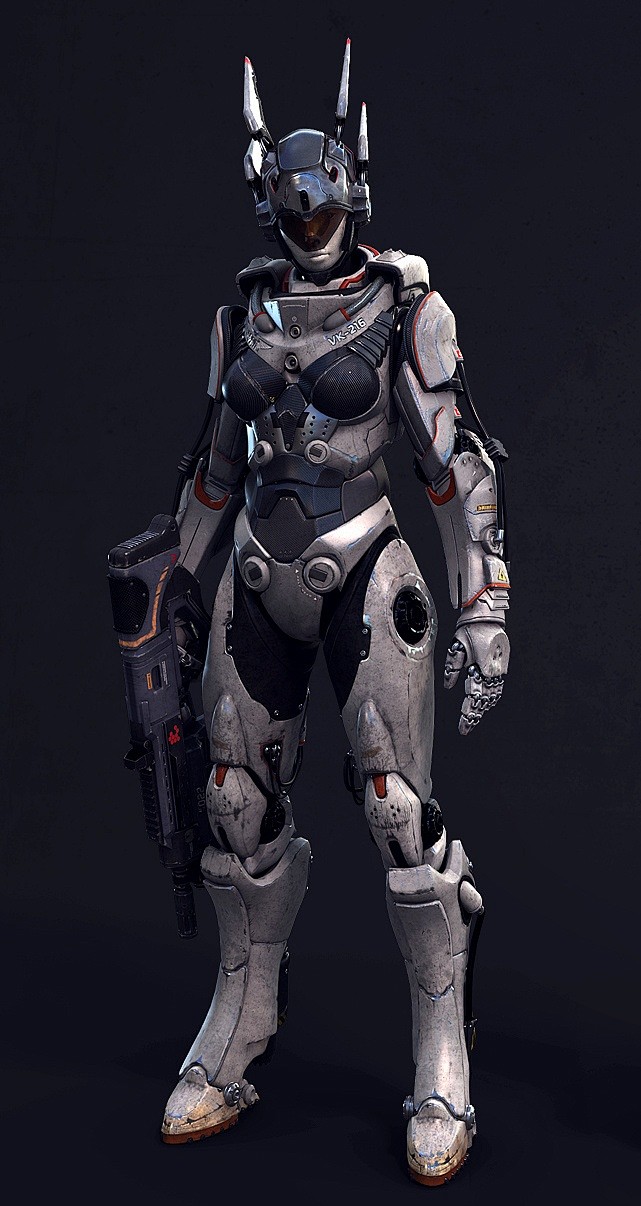 Valkyrie Robot by Heat3d | Sci-Fi & Concept Art