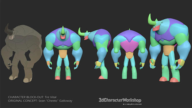 Block-Out Student Gallery : This is the character block-out student ...